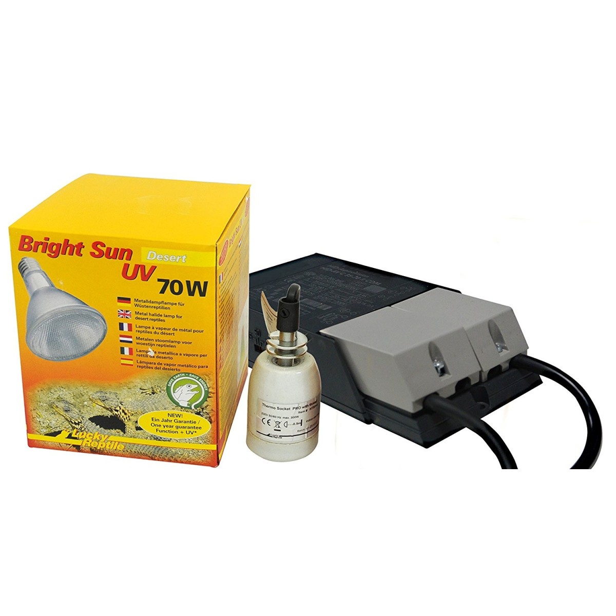 Lampe UVB/UVA Bright Sun Set Desert de chez Lucky reptile